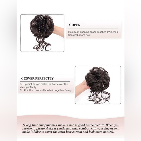 Accessories | New Messy Bun Hair Extensions | Poshmark